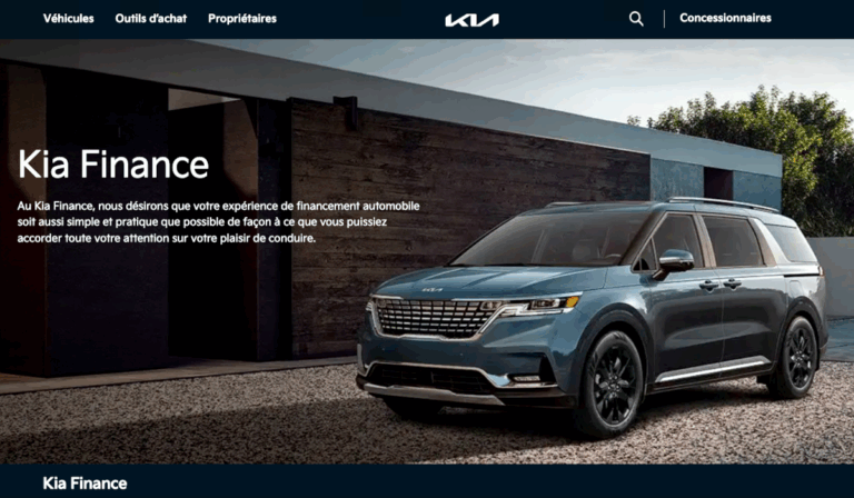Kia Finance - Le financement personnalisé pour votre voiture Kia